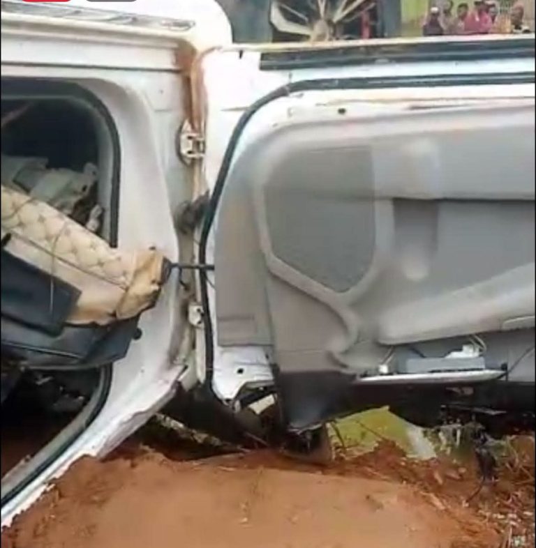 Tragic! Three Killed as Car Plunges Into Construction Gutter at ...