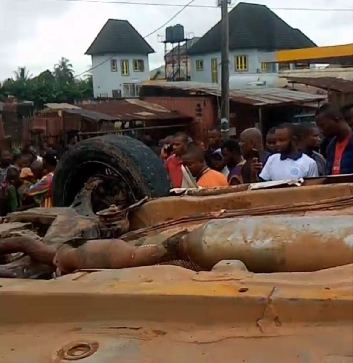 Tragic! Three Killed as Car Plunges Into Construction Gutter at ...