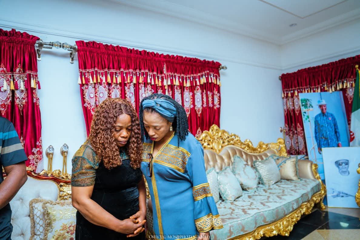 Bayelsa Governor Mourns Deputy Governor Ewhrudjakpo, Visits Widow ...